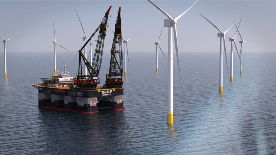 Floating wind installation | Heerema